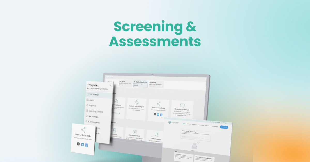 Screening and Assessments for Confident Hiring | Discovered